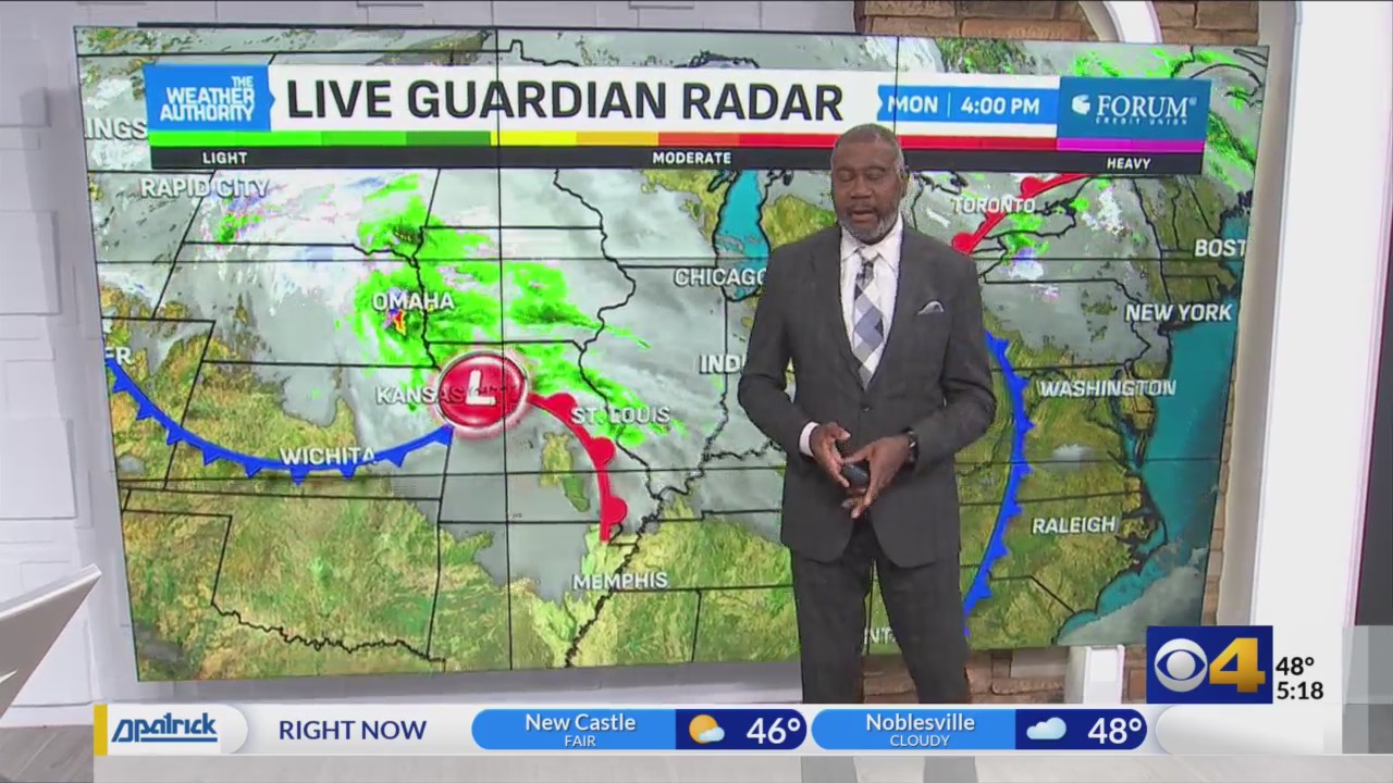 Rain and snow are on the way – WTTV CBS4Indy