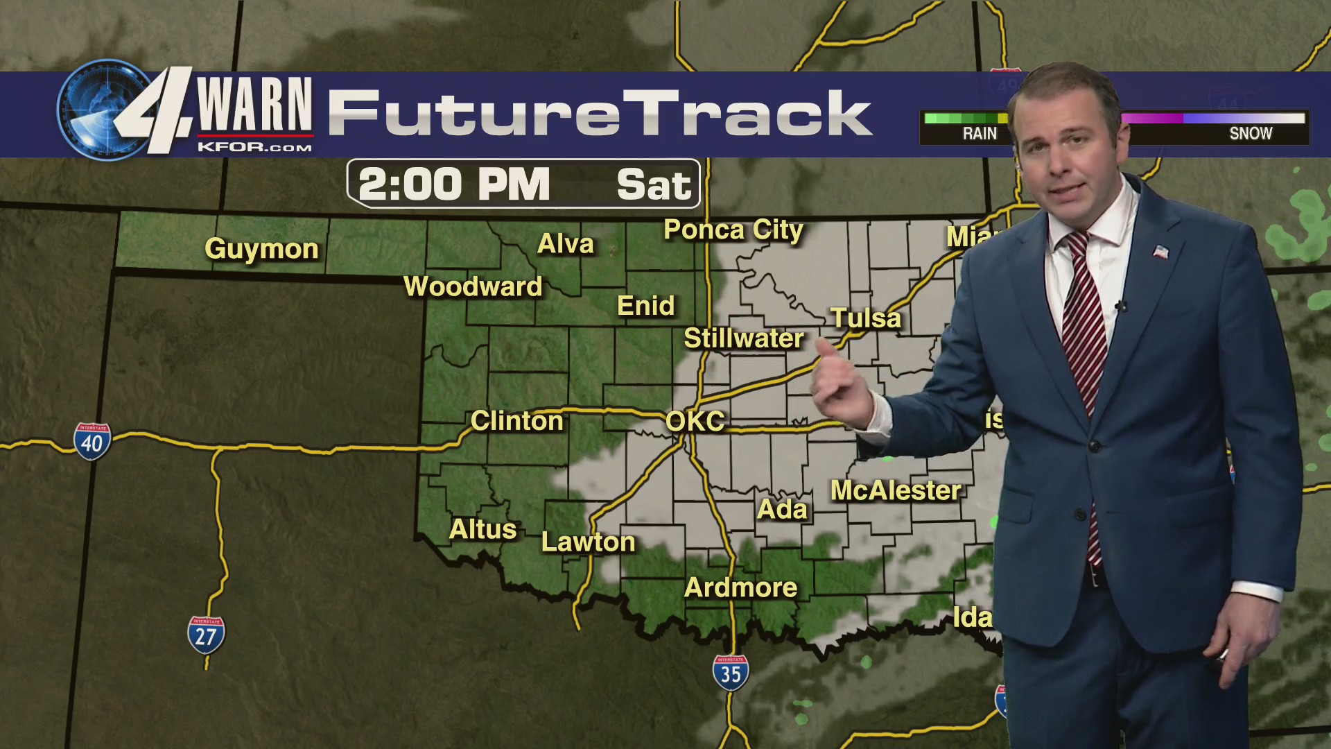 Aaron’s 4Cast 2-7-25 – KFOR.com Oklahoma City