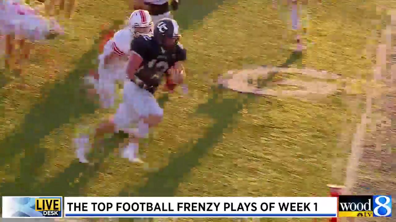 Football Frenzy Plays of Week 1 – WOODTV.com