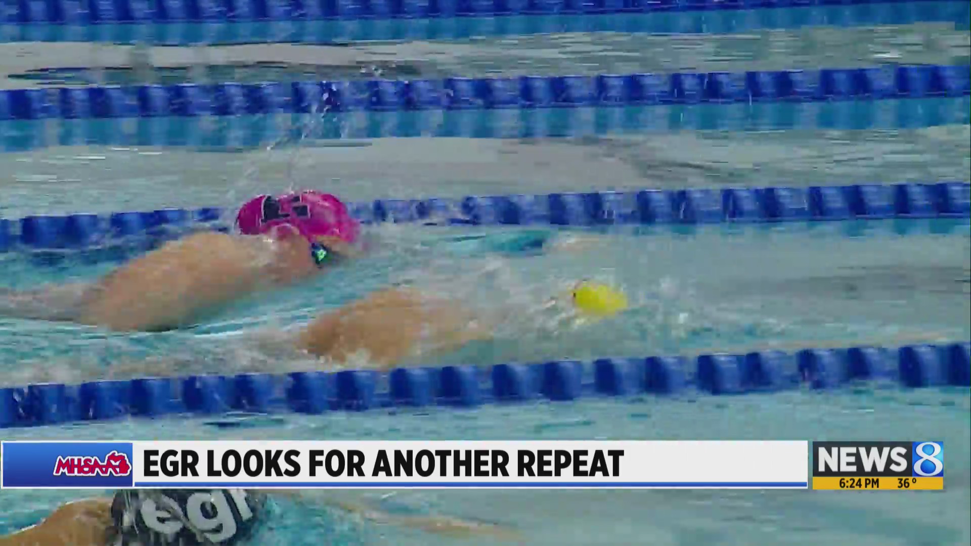 East Grand Rapids girls swim team looks for a repeat – WRBL
