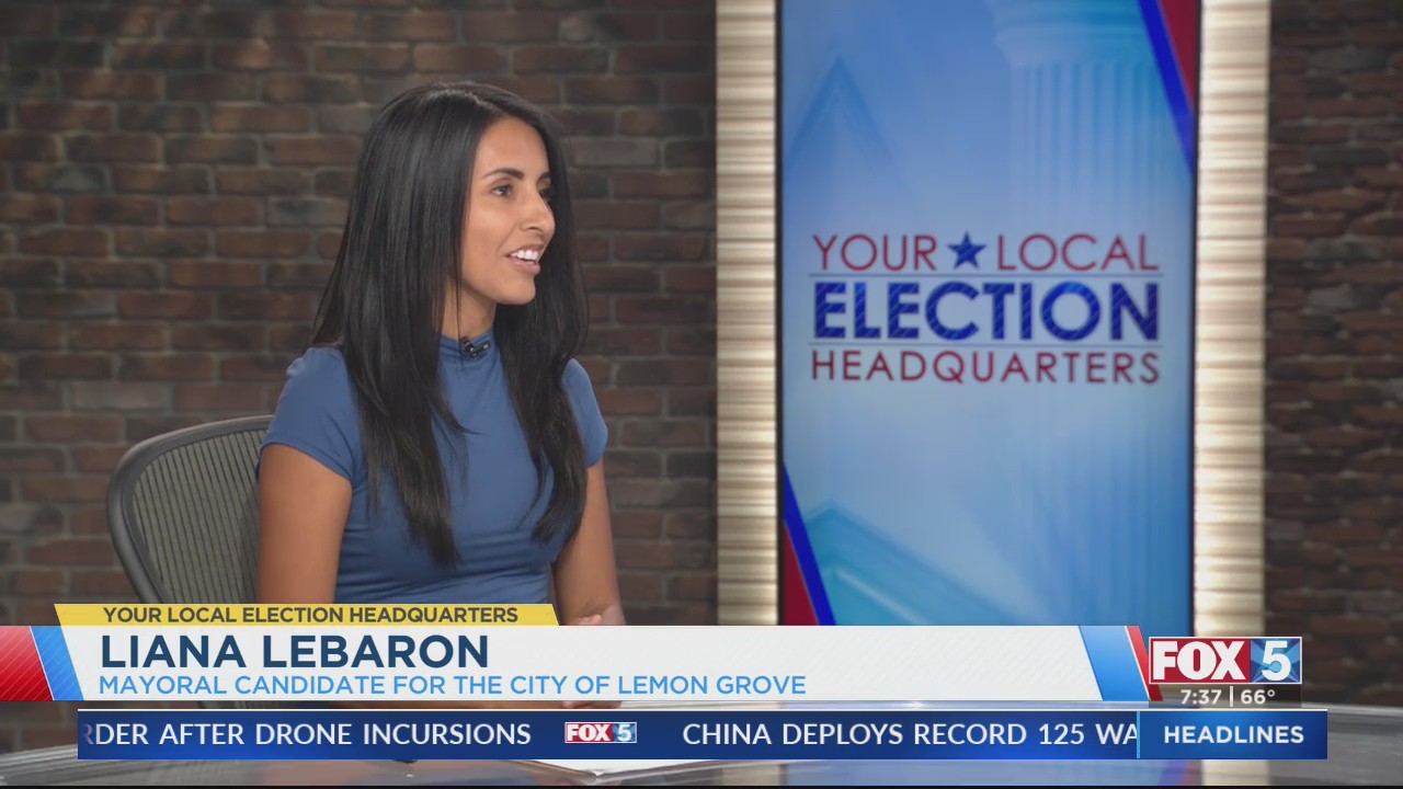 Meet the Candidates: Liana Lebaron, Lemon Grove Mayor – FOX 5 San Diego ...
