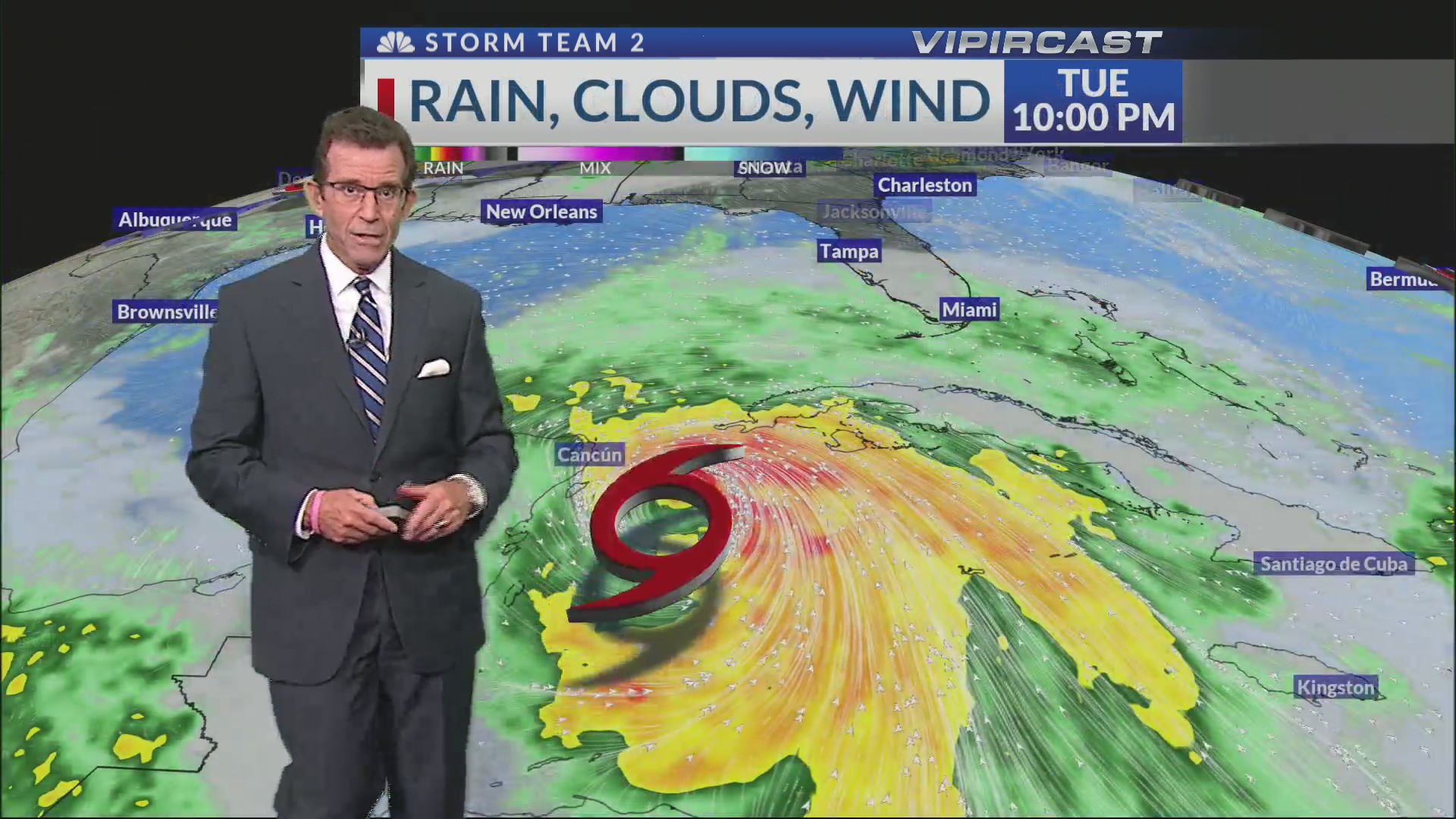 10 p.m. Tuesday weather update with Rob Fowler – WCBD News 2