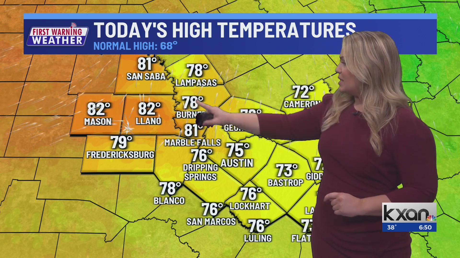 First Warning Weather Morning Forecast with Meteorologist Kristen ...
