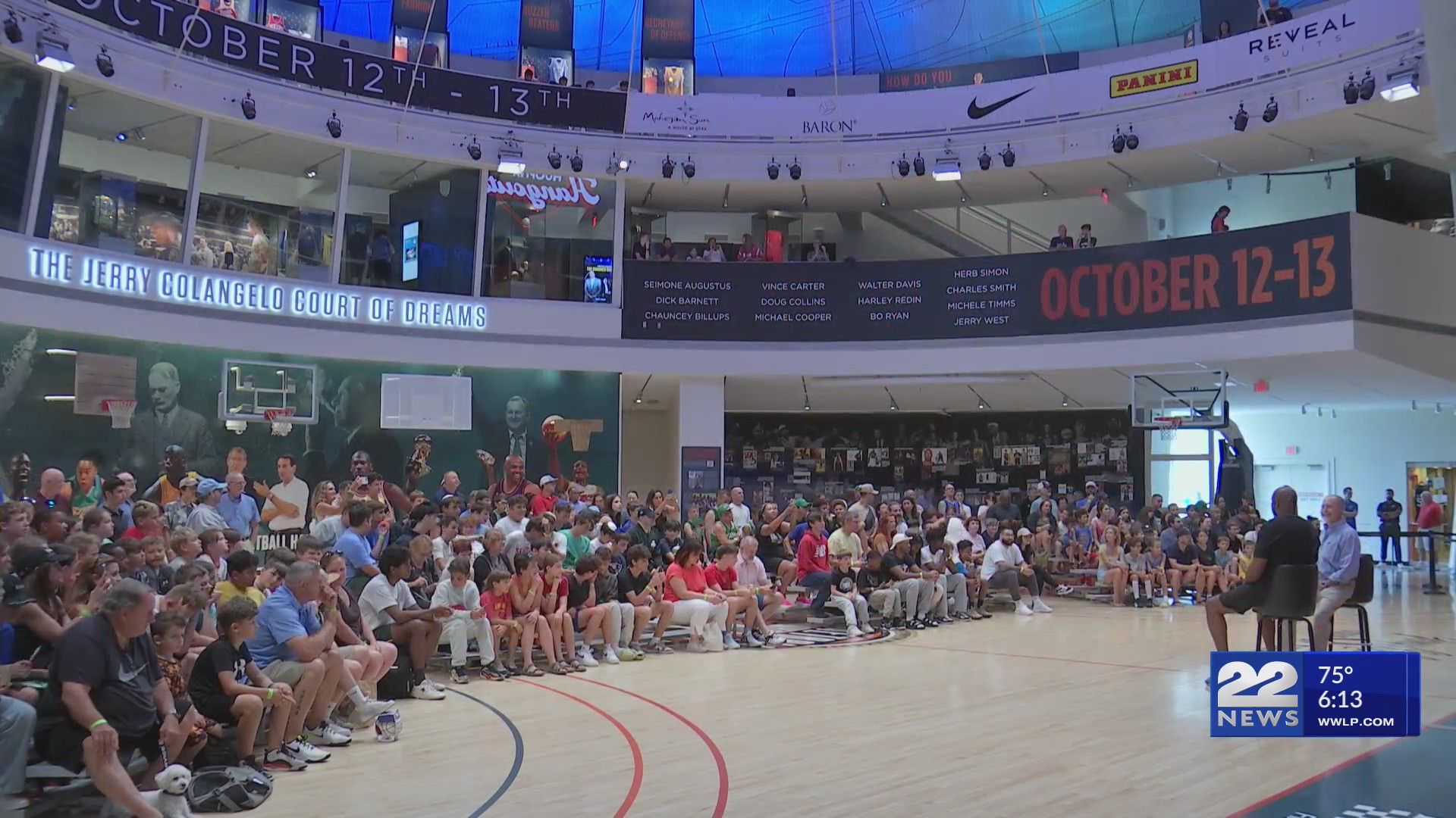 Cedric Maxwell at Basketball Hall of Fame – WWLP