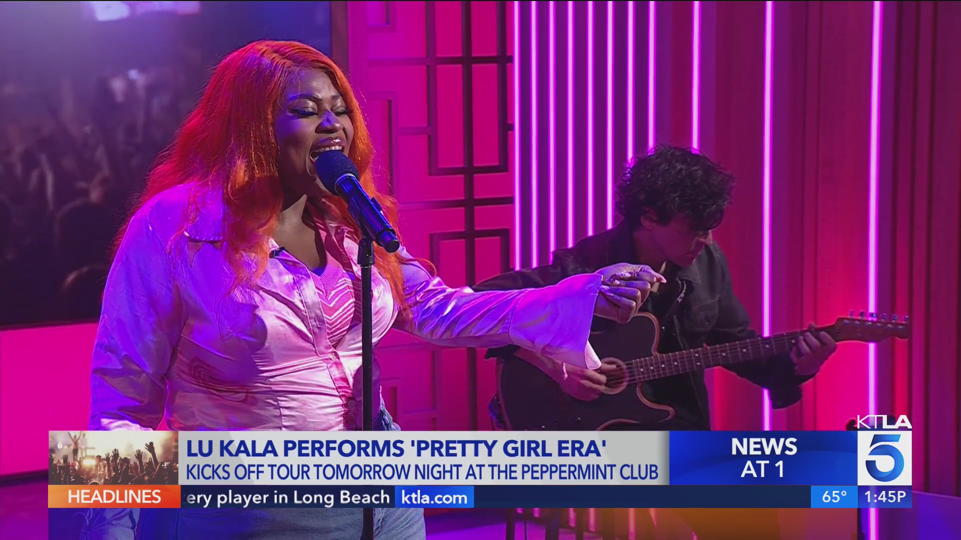 Lu Kala performs ‘Pretty Girl Era’ – KTLA