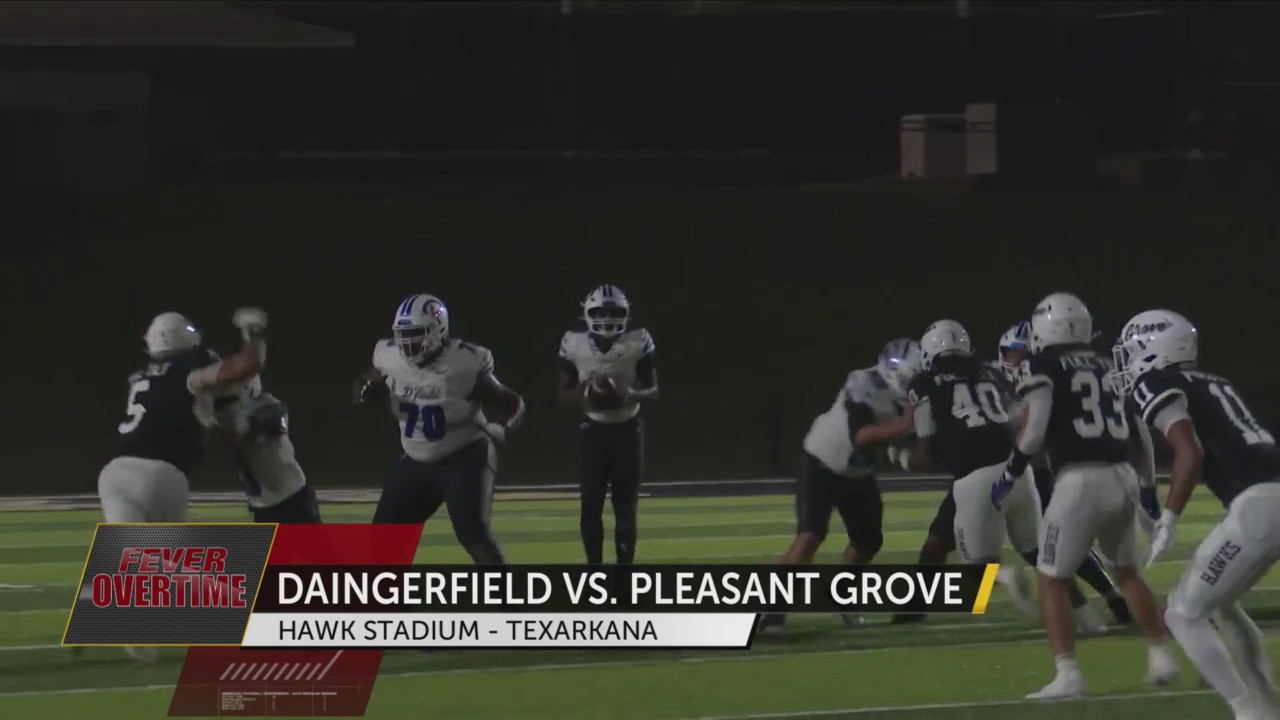Pleasant Grove Hawks soar over winless Daingerfield in Week 3 – KETK ...