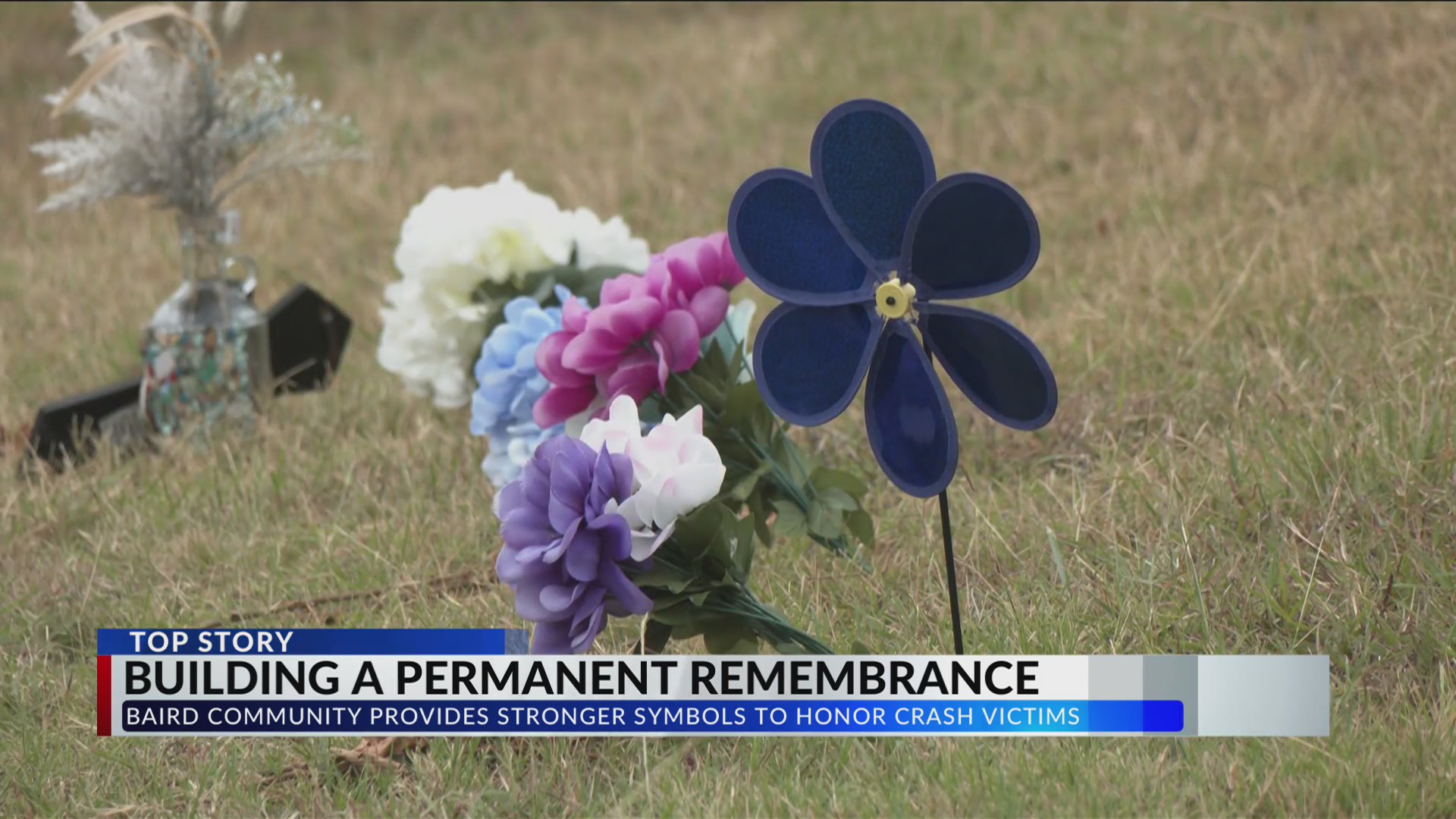 Rebuilding Baird crash site memorial – KTAB – BigCountryHomepage.com