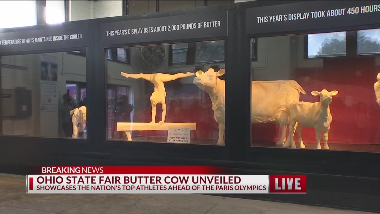 Butter Cow sculptures at Ohio State Fair will honor nation’s top ...