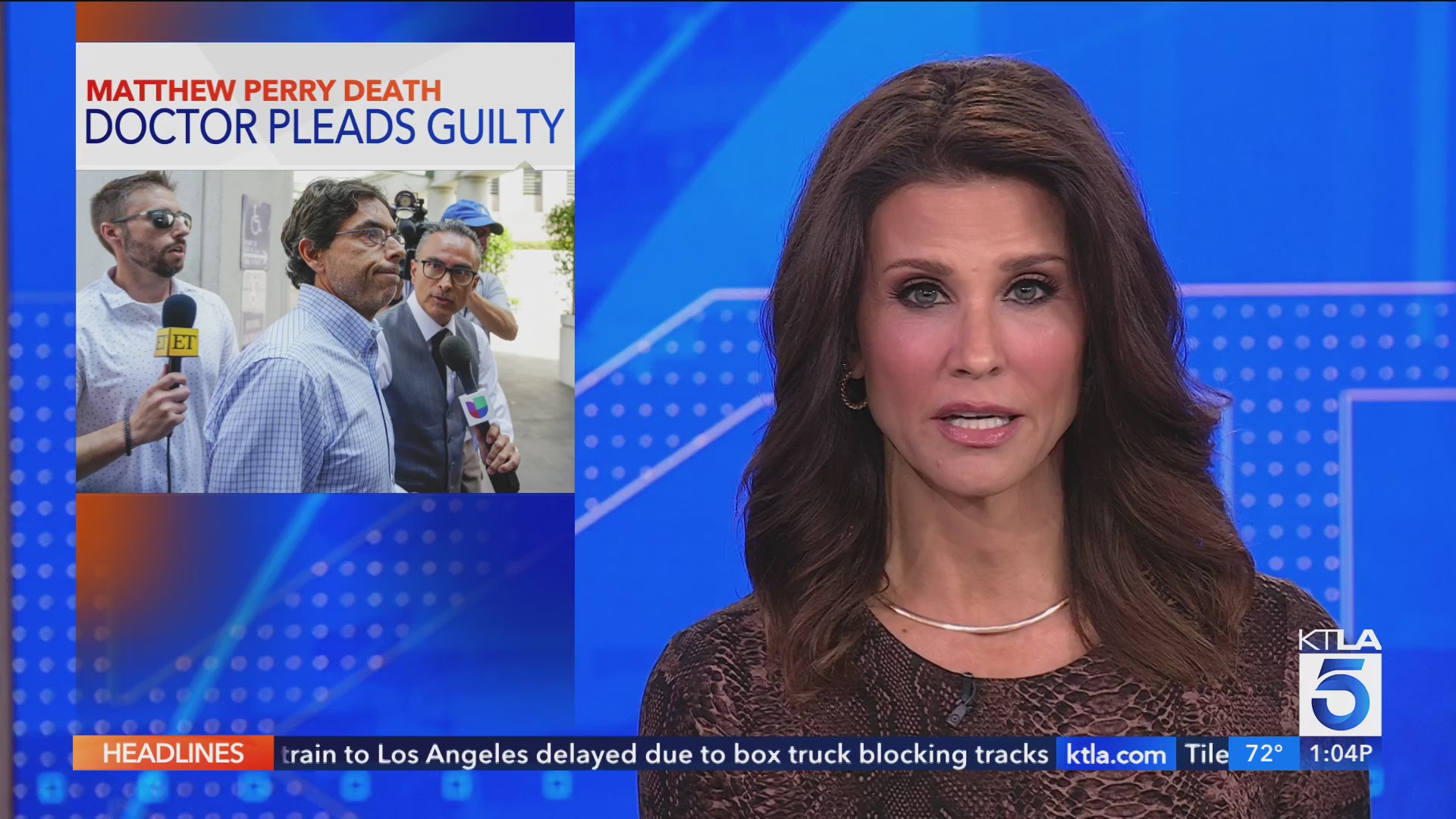Doctor charged in Matthew Perry’s death pleads guilty – KTLA