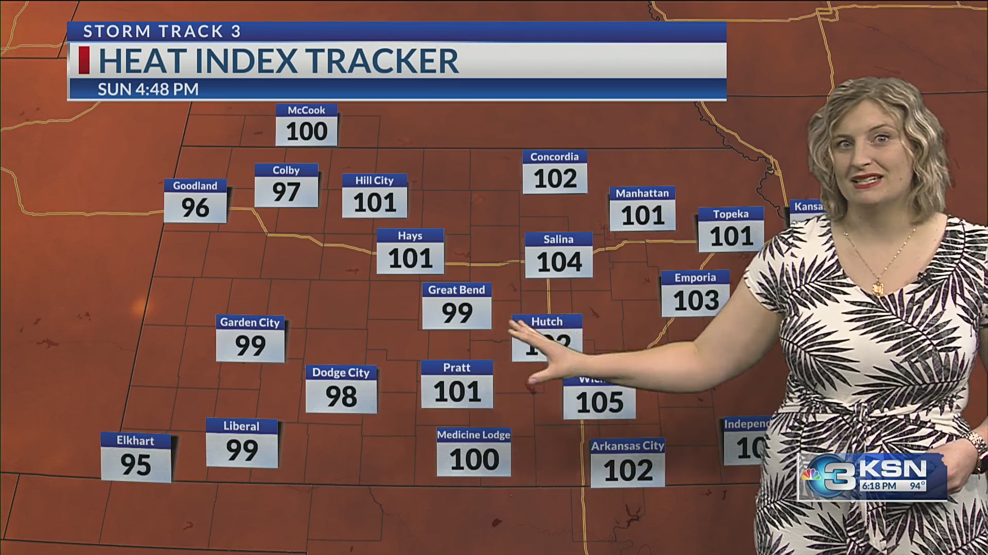 Saturday Evening Forecast – KSN-TV