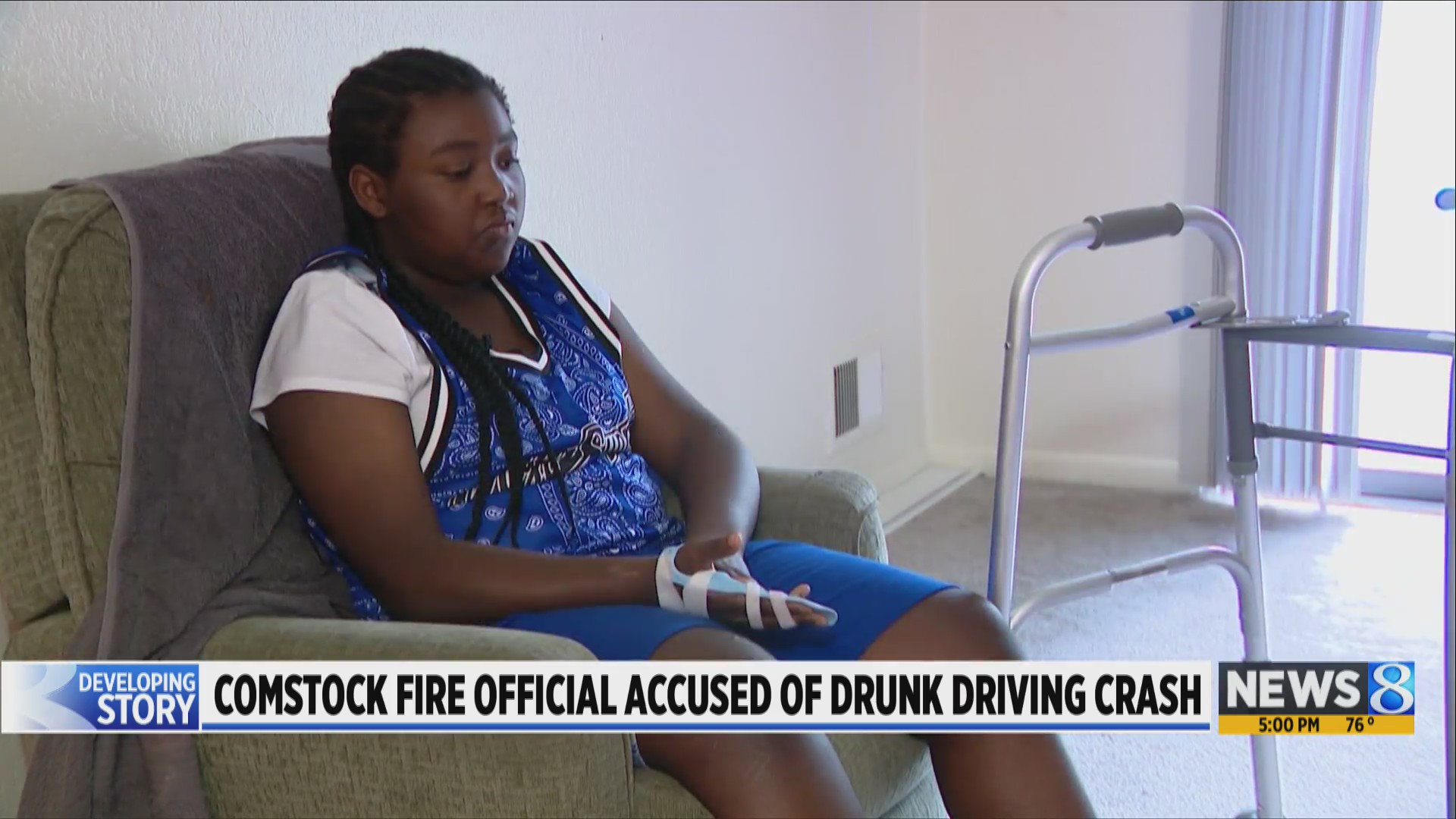 Comstock deputy fire chief accused of drunk driving crash – WOODTV.com
