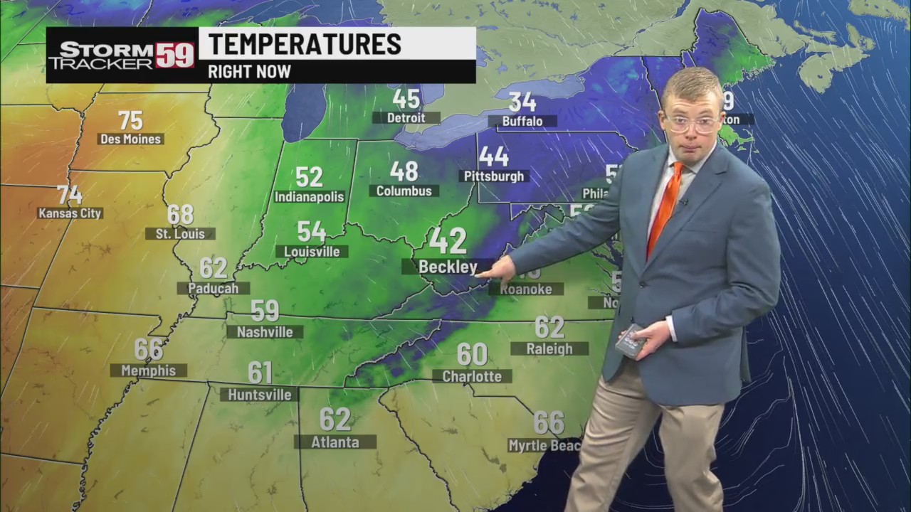 Gorgeous weather ahead with near-record warmth Wednesday! – WVNS