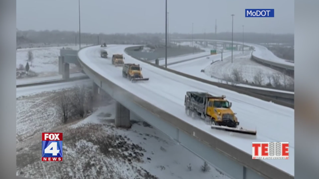 KDOT, MoDOT advises drivers to stay off roads due to weather conditions ...