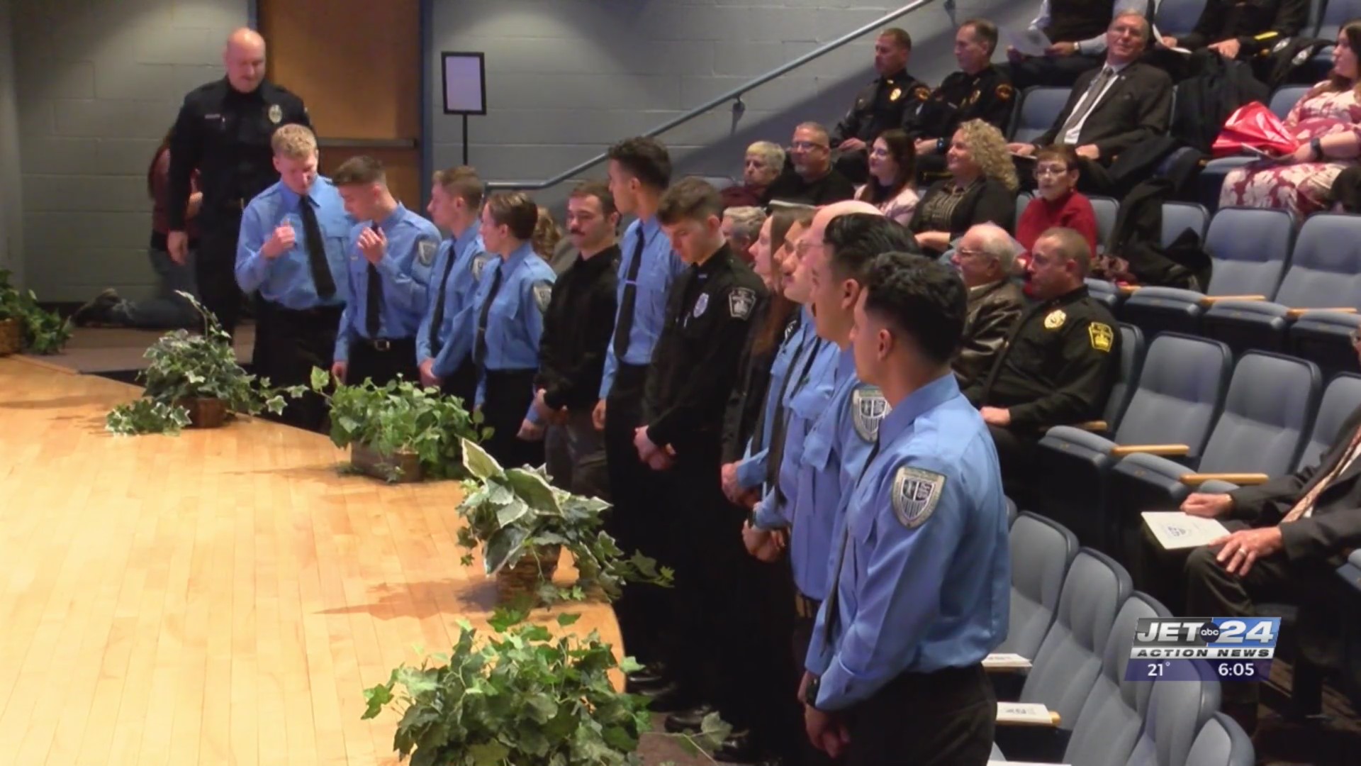 Mercyhurst University’s newest police cadet graduates ready to serve ...