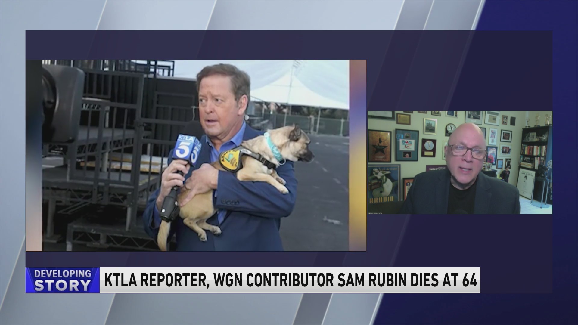 Remembering Sam Rubin: Dean Richards looks back on the life, career of KTLA Entertainment ...