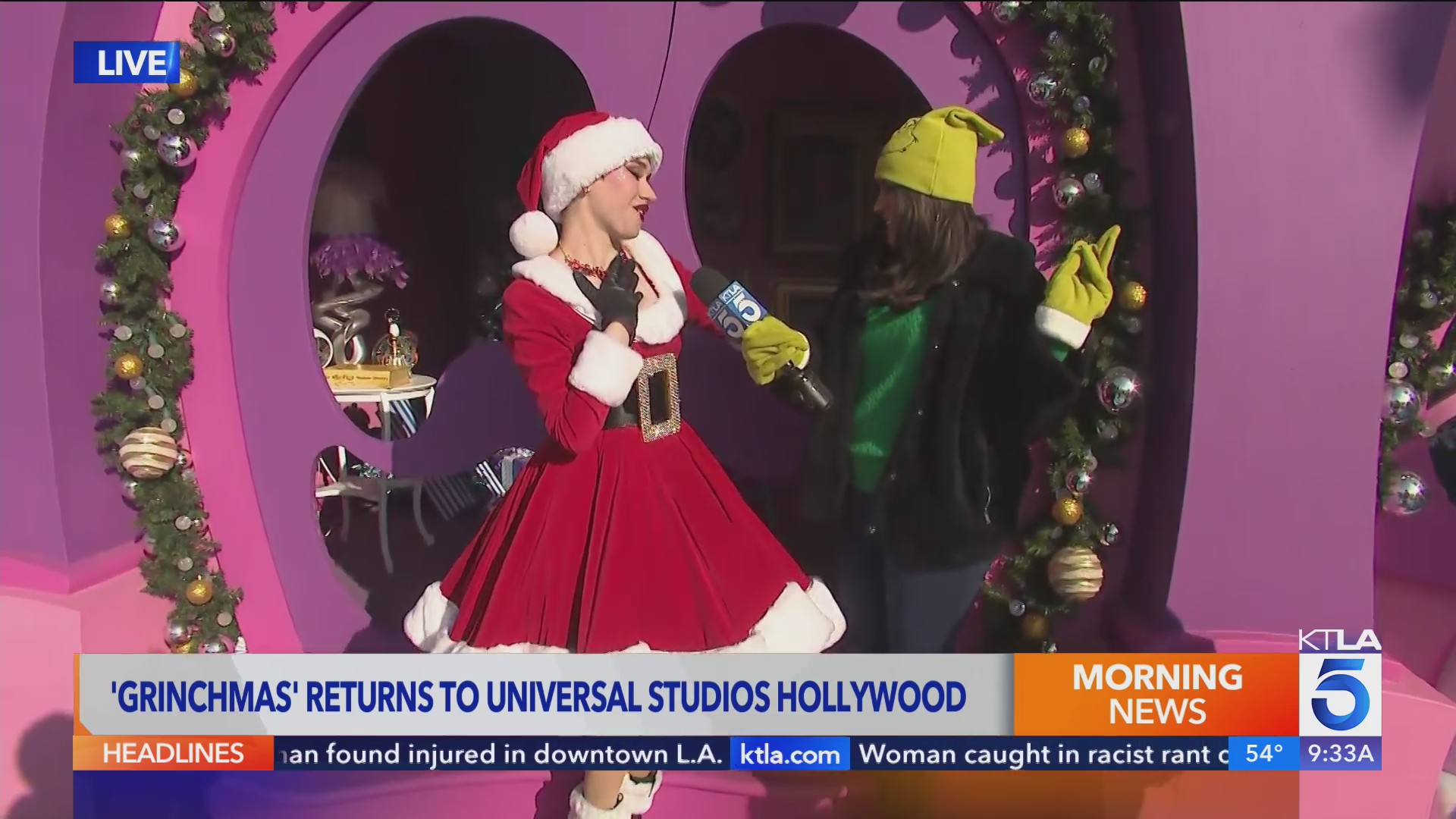 ‘Grinchmas’ brings Whoville to life at Universal Studios – KTLA
