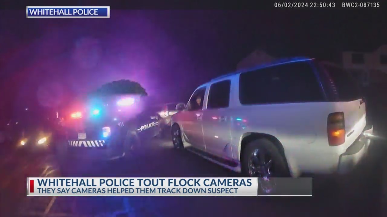 Whitehall police tout license plate cameras after felony arrest – NBC4 ...