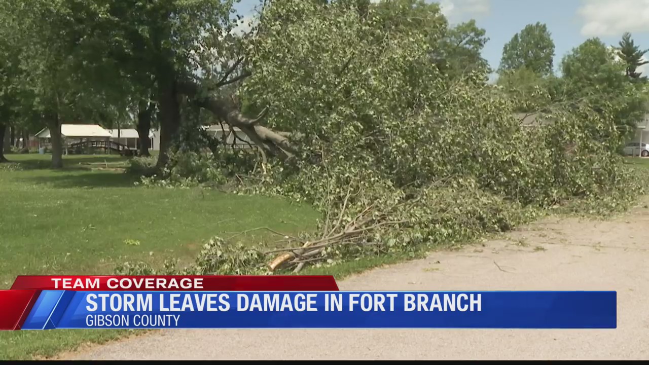 Fort Branch residents assess damages after Sunday’s storms – Eyewitness ...
