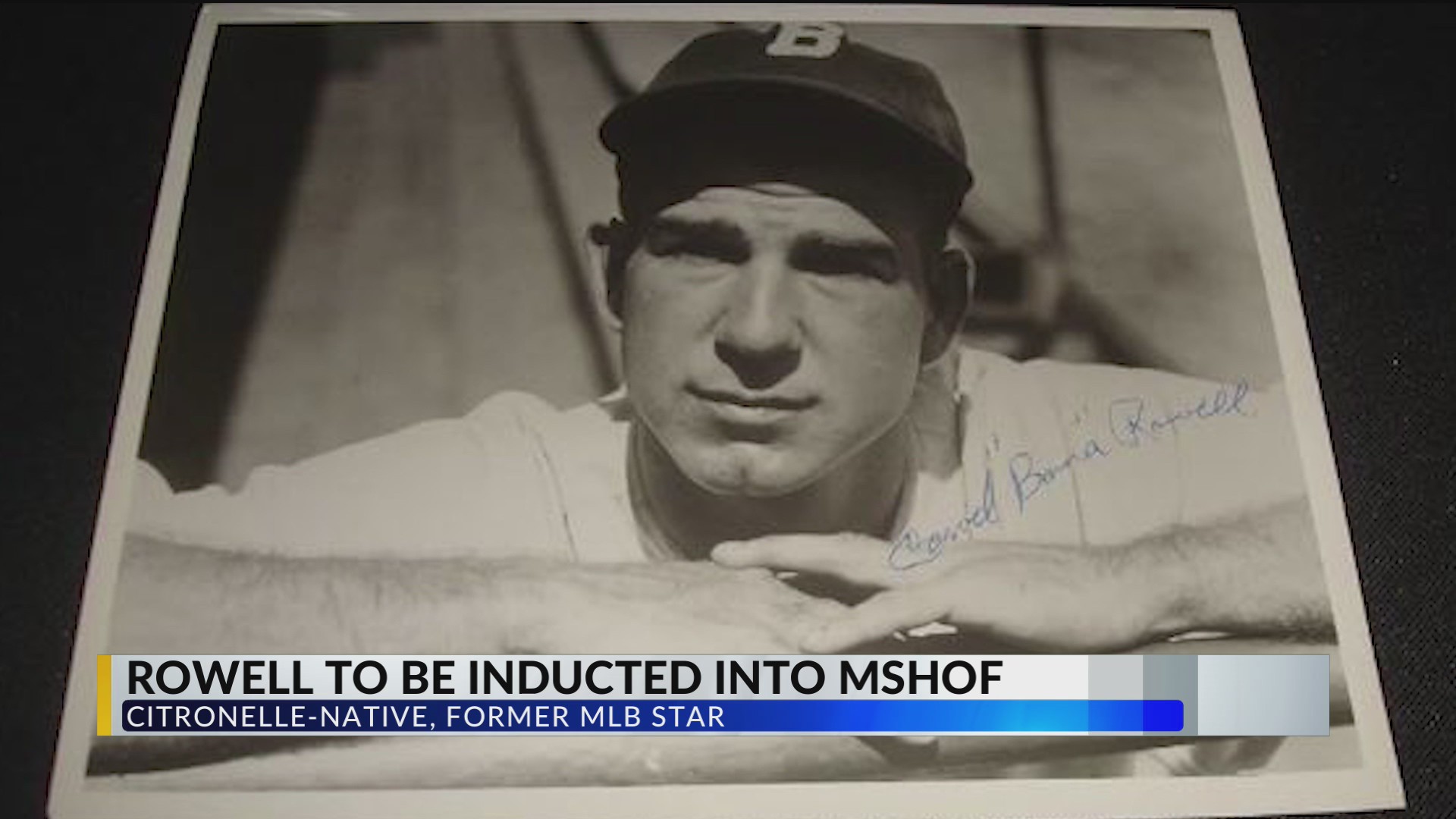 Mobile Sports Hall of Fame to induct Carvel ‘Bama’ Rowell – WKRG News 5