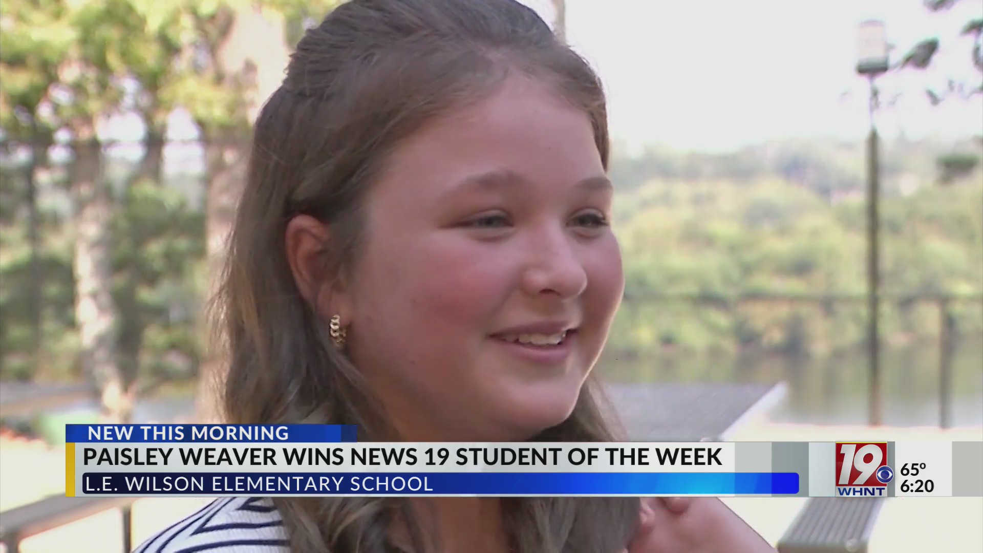 Student of the Week: Paisley Weaver | Sept. 11, 2025 | News 19 This ...