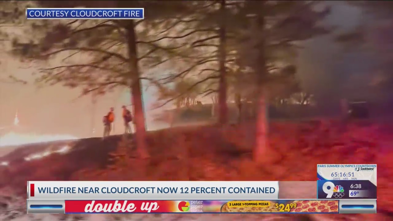 Evacuation orders for Cloudcroft fire lifted – KTSM 9 News