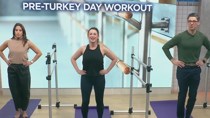 Workout Wednesday: Pre-turkey workout – PIX11