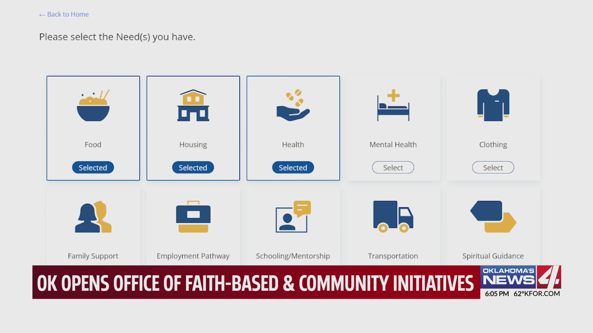 OK opens Office of Faith-Based & Community Initiatives – KFOR.com ...