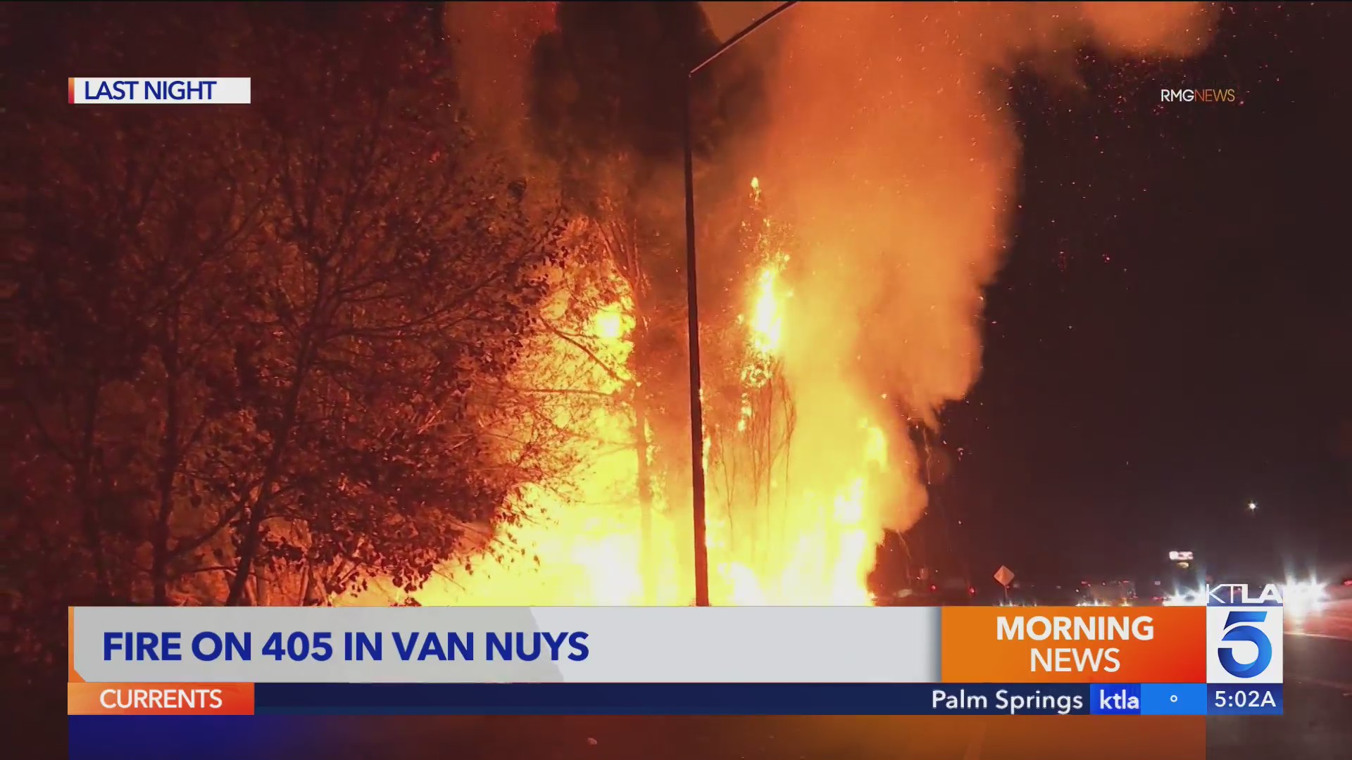 Series of fires in San Fernando Valley under investigation – KTLA