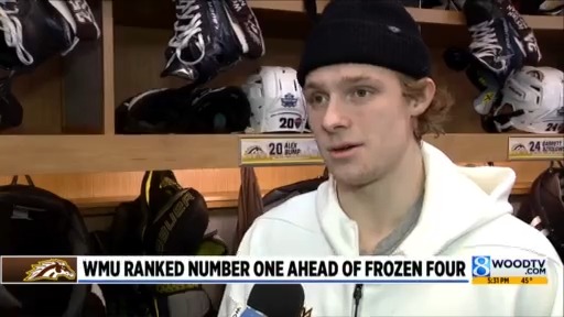 WMU ranked number one ahead of Frozen Four – WOODTV.com