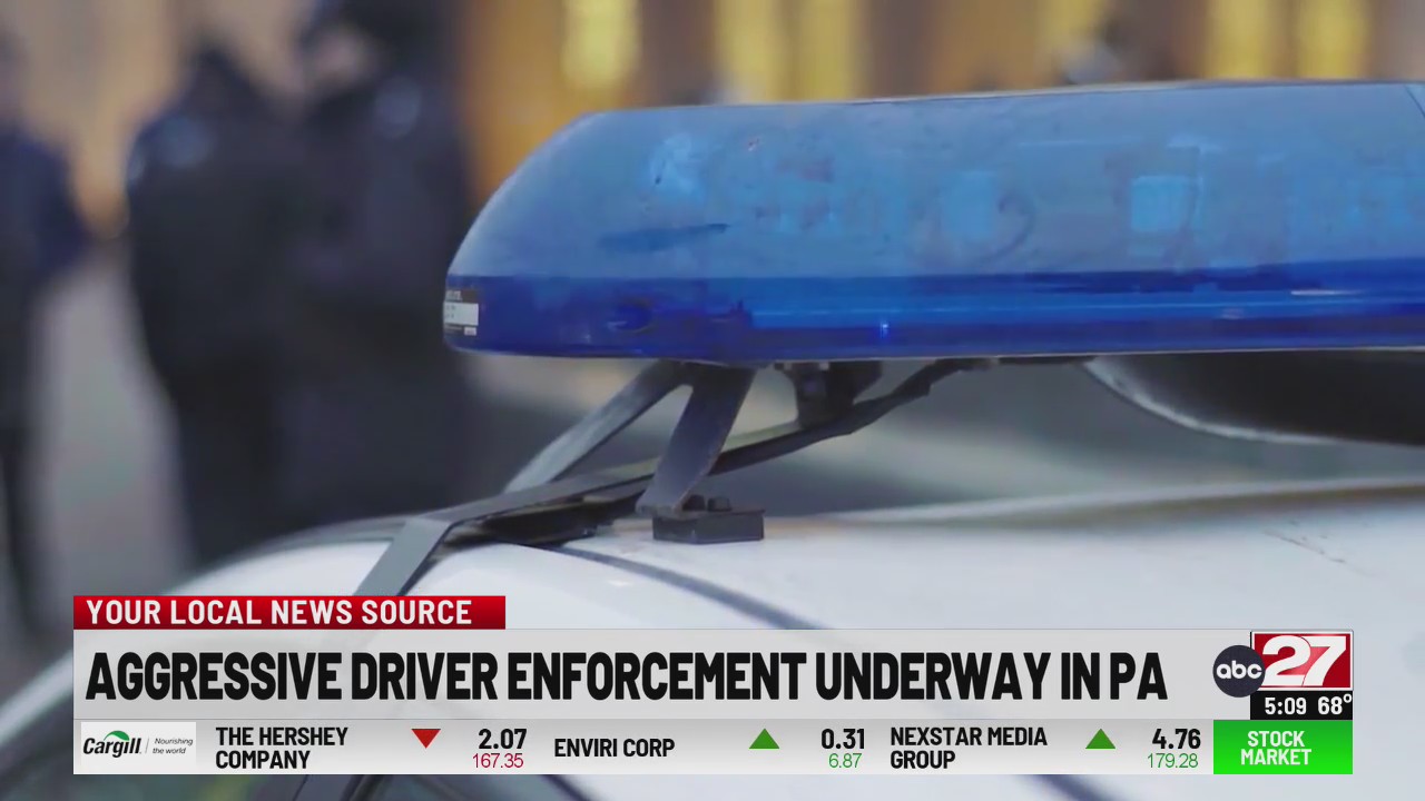 Pennsylvania State Police crack down on aggressive driving – PAhomepage.com