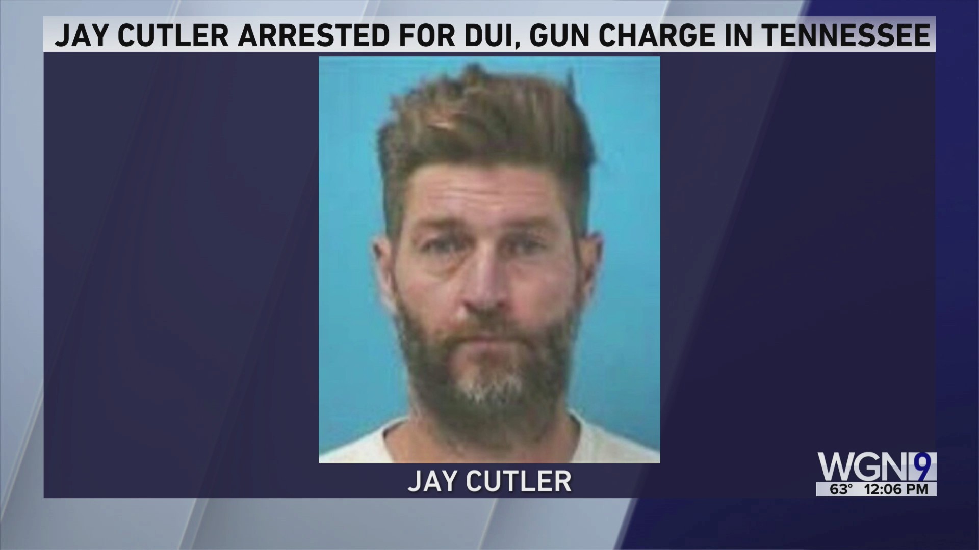Docs: Former Bears quarterback Jay Cutler arrested for DUI, gun charge ...