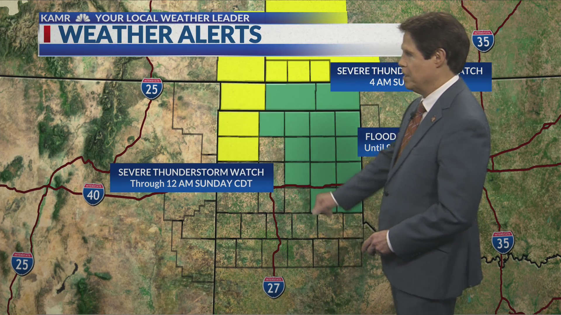 Severe weather updates with Chief Meteorologist John Harris – KAMR ...