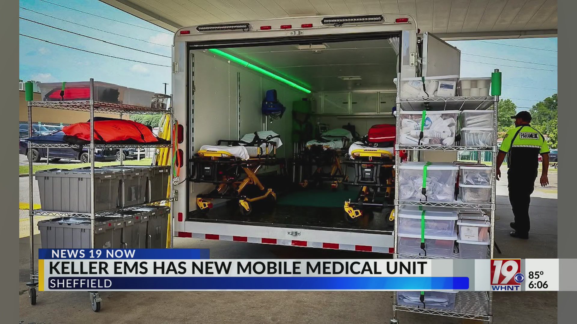 Keller EMS Has New Mobile Medical Unit | July 18, 2025 | News 19 at 6 p ...