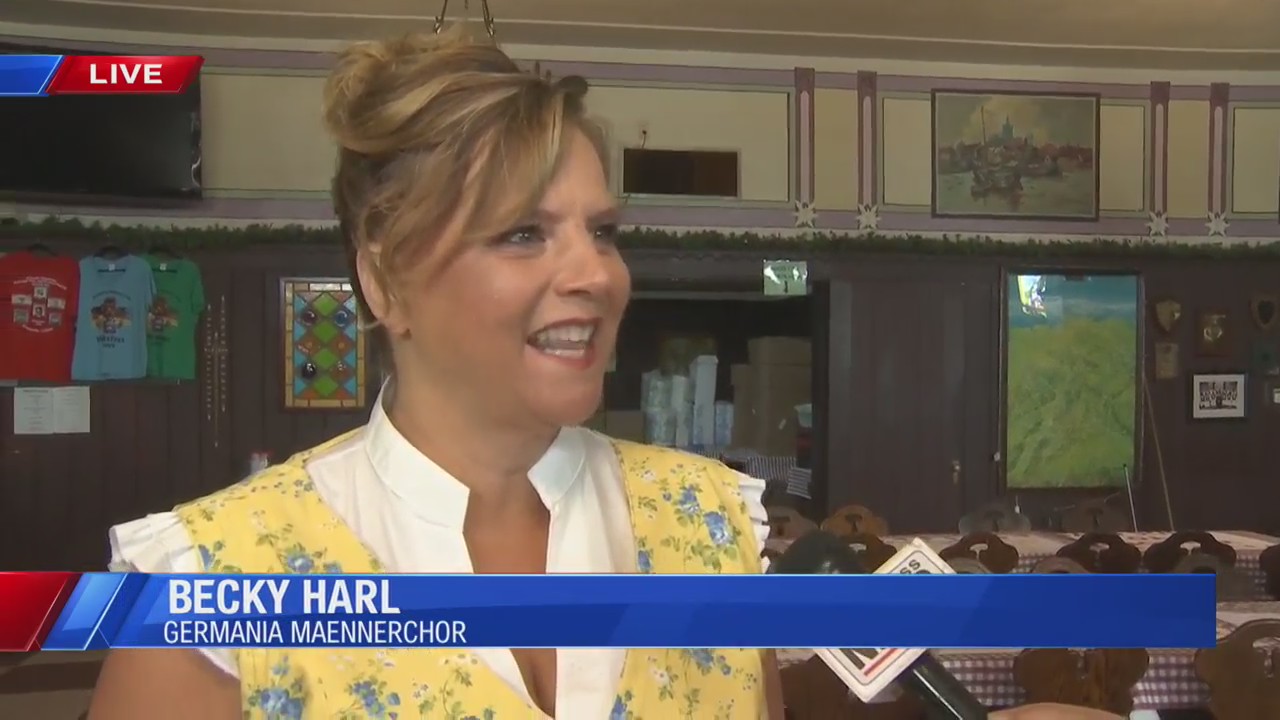 Becky Harl speaks about upcoming lunch and drinks at Volksfest ...