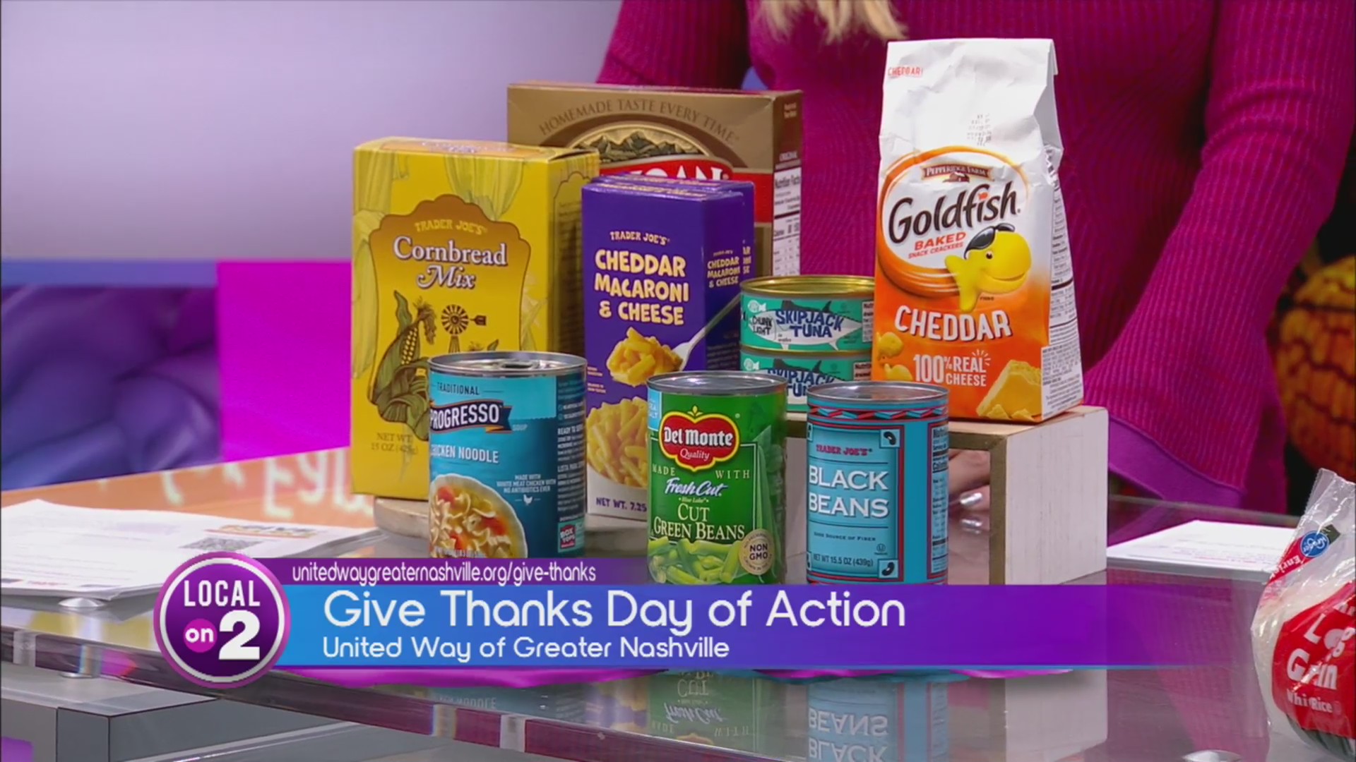 United Way: Give Thanks Day of Action – WKRN News 2