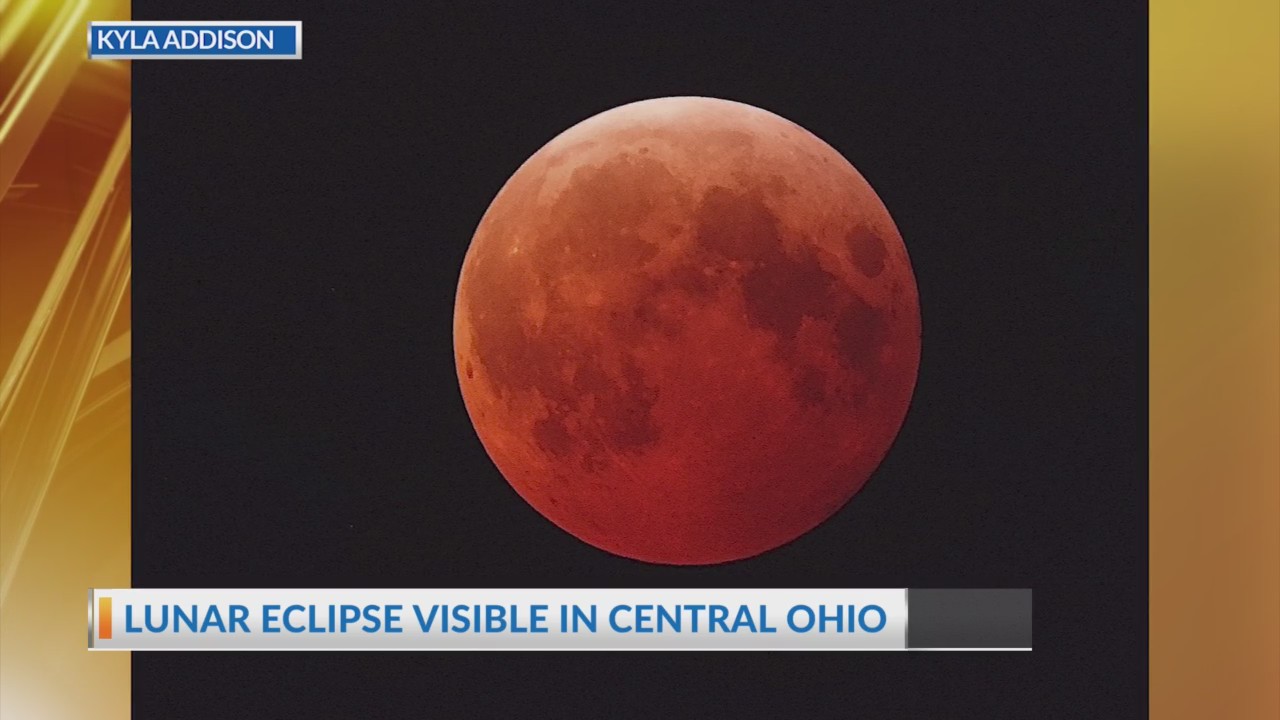 Lunar eclipse ‘worm moon’ visible in central Ohio – NBC4 WCMH-TV