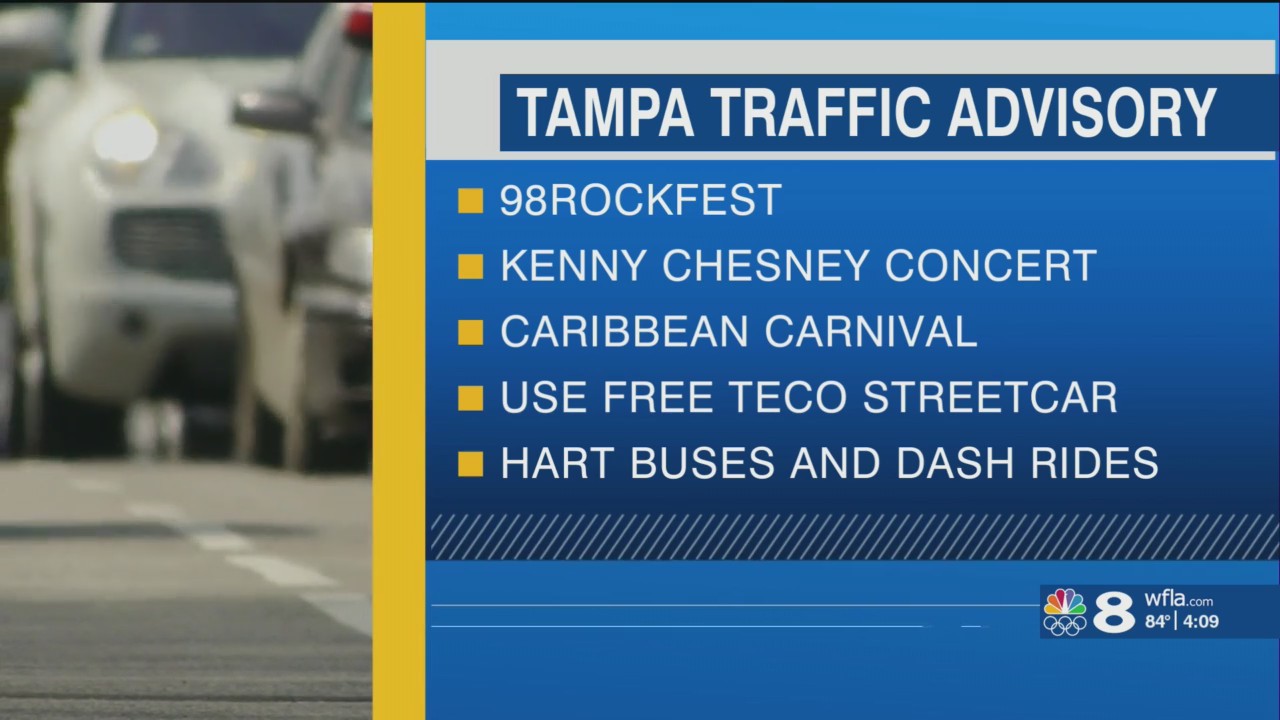 ‘Jam-packed weekend’ to bring thousands of people to downtown Tampa – WFLA