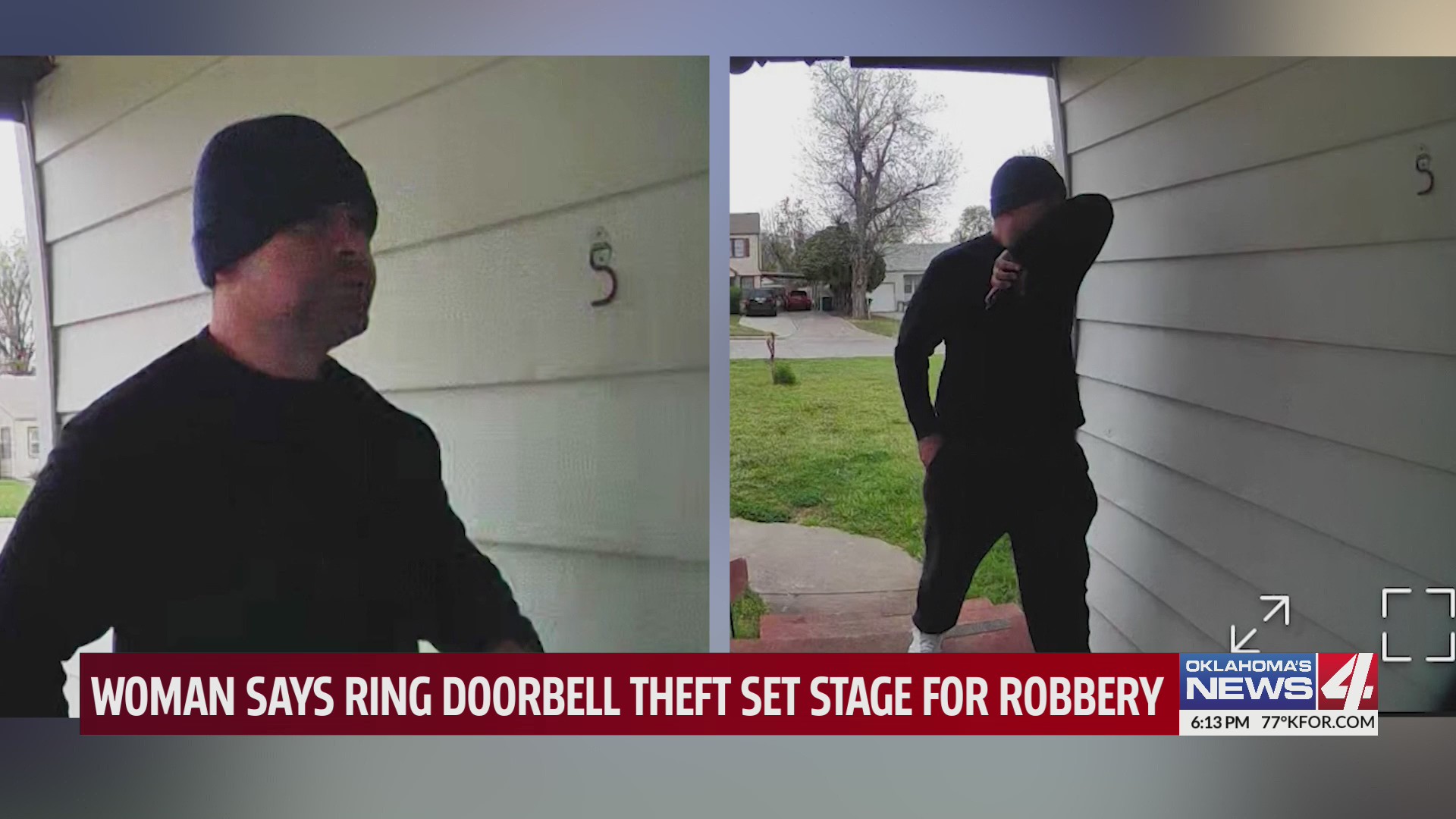 Woman says ring doorbell theft set stage for robbery – KFOR.com ...