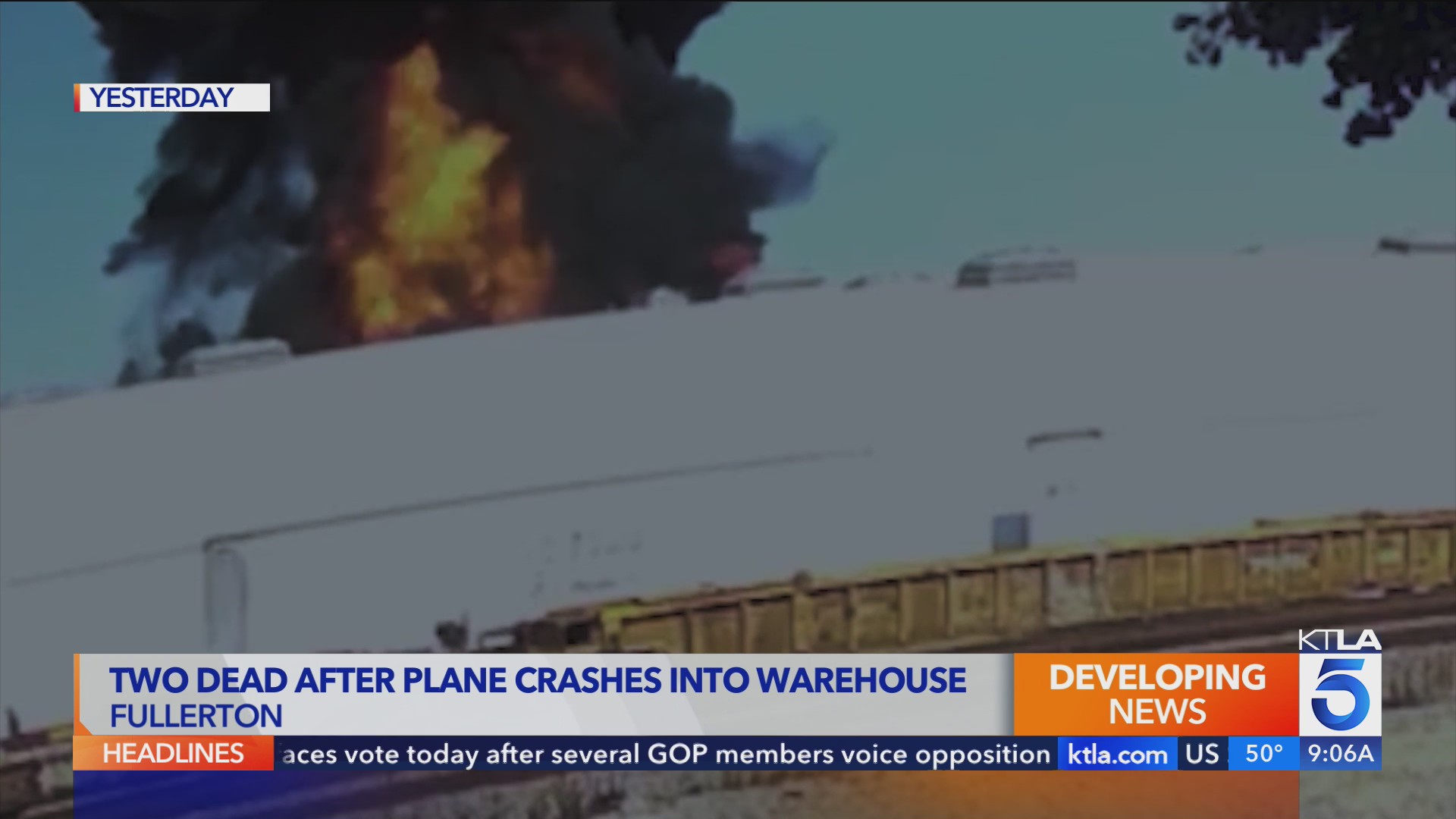 Investigation, cleanup underway in deadly Fullerton plane crash – KTLA