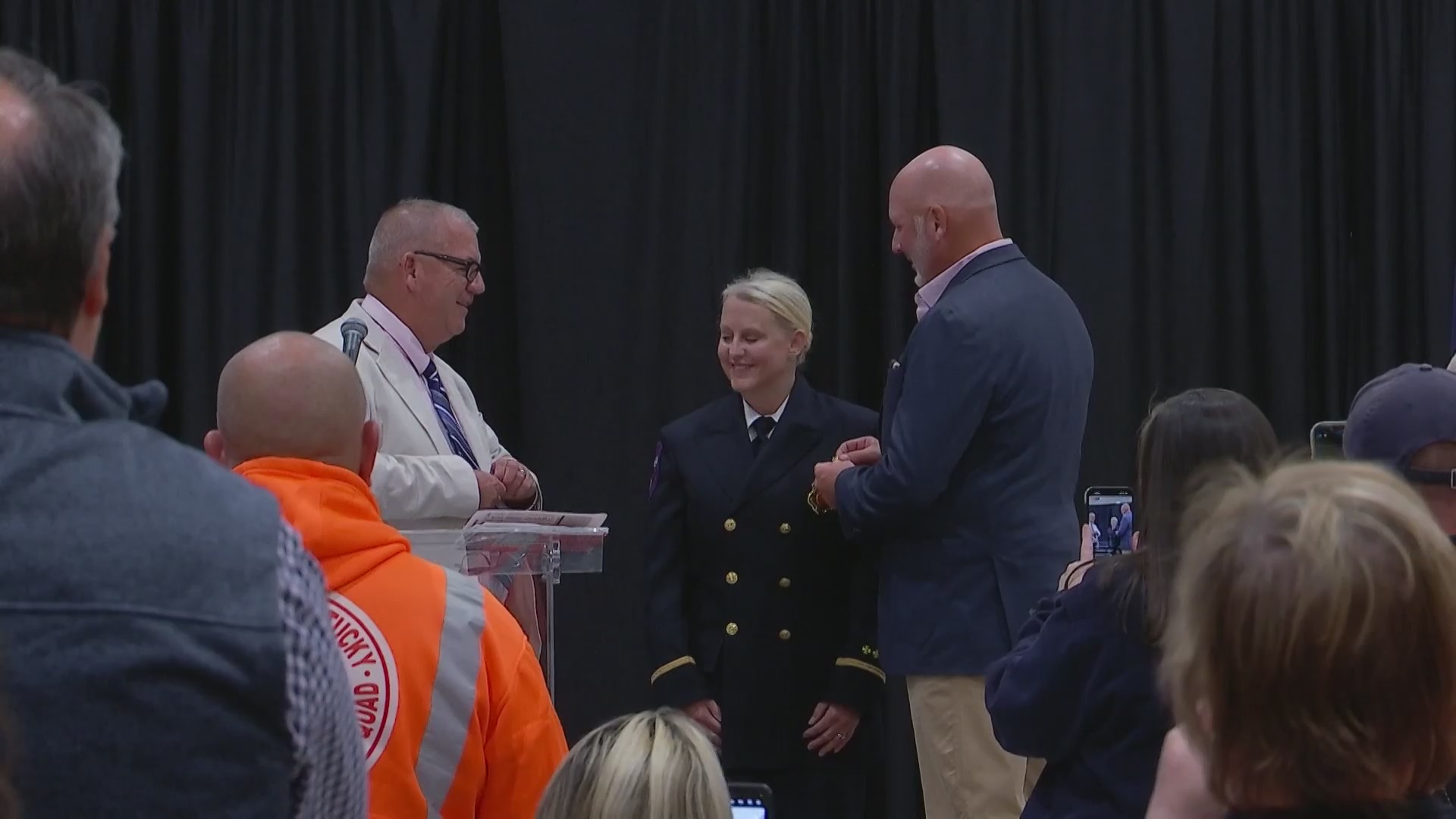 Prestonsburg holds pinning ceremony for first female fire chief – WOWK ...