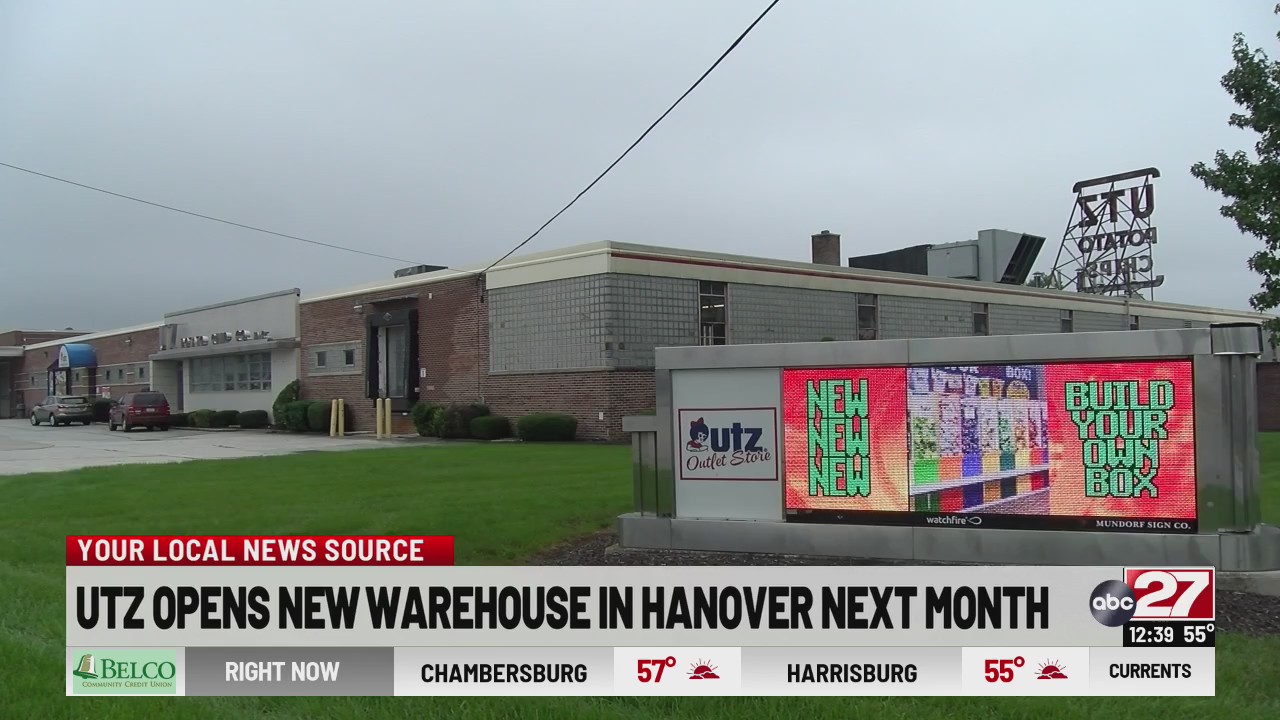 Utz announces opening of new warehouse in York Co. – ABC27
