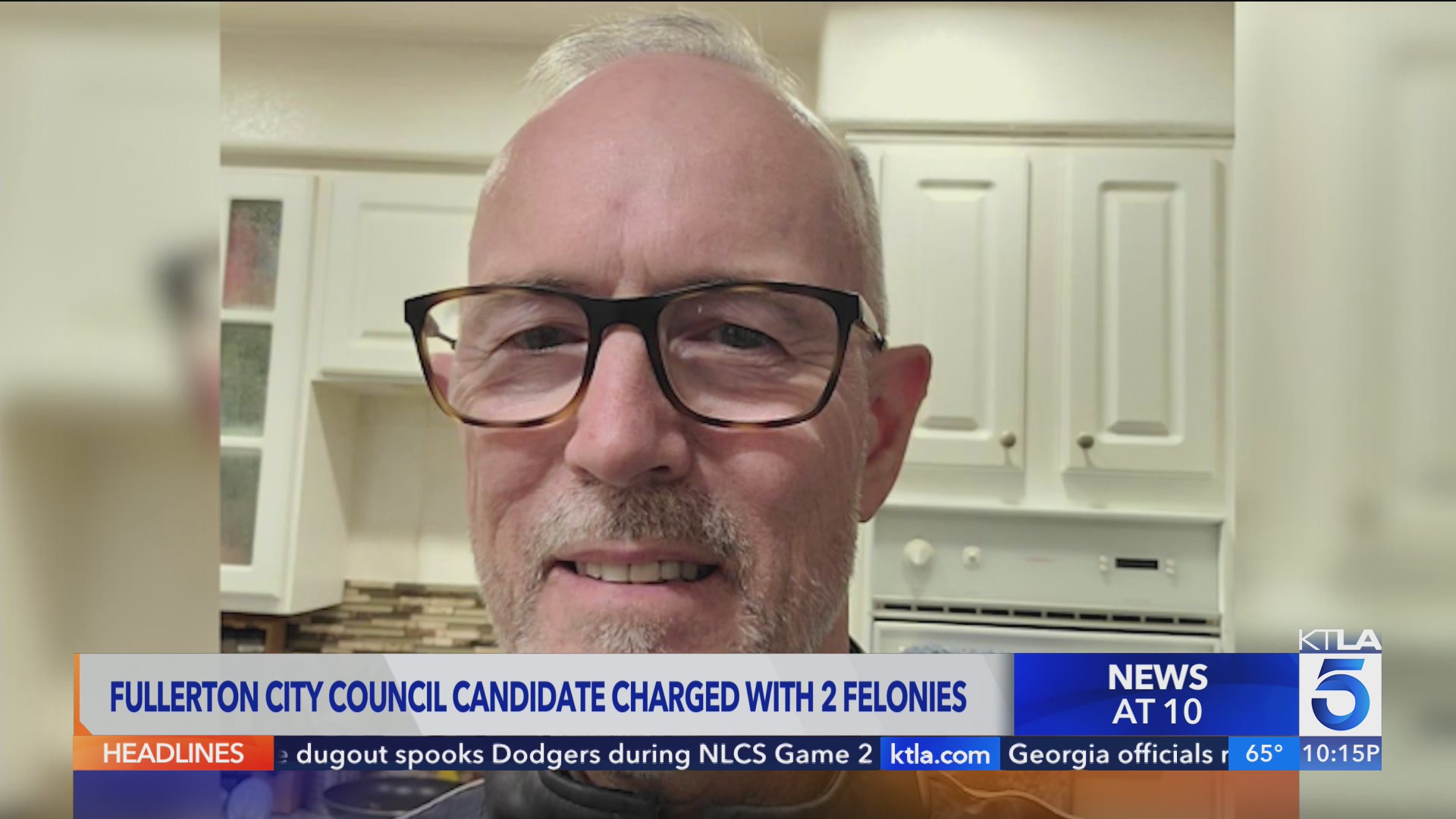 Fullerton City Council candidate charged with 2 felonies – KTLA