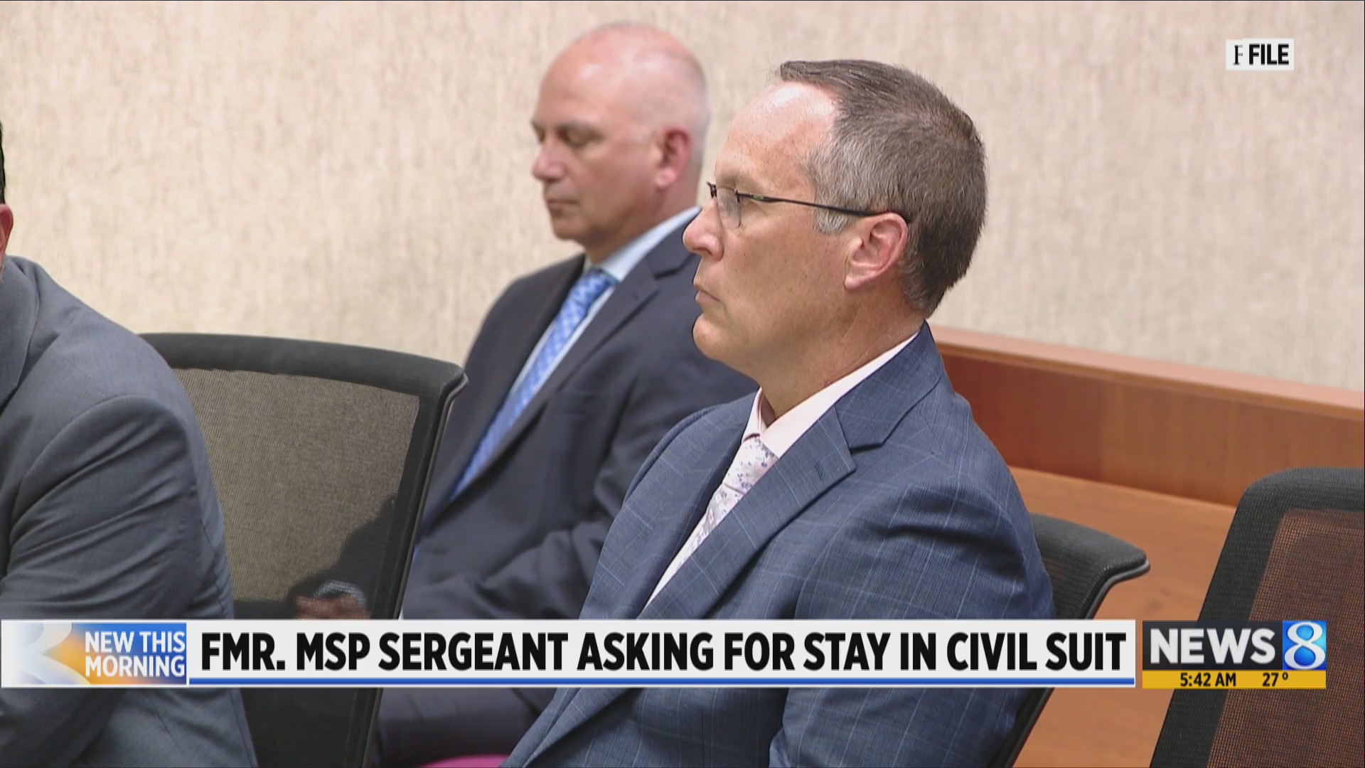 Former MSP sergeant asking for stay in civil suit – WOODTV.com