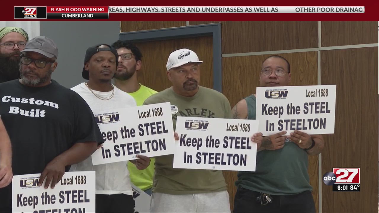 Steelworkers file for unemployment as Steelton mill closes – ABC27