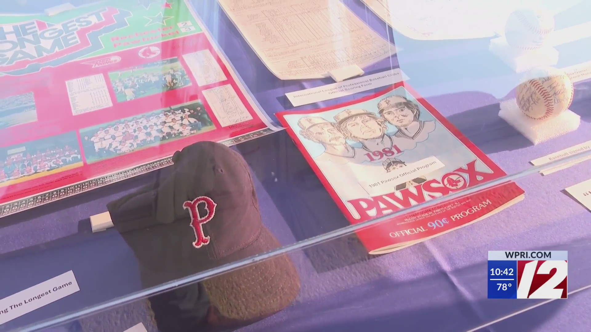 Pawtucket unveils contents of McCoy Stadium time capsules – WPRI.com