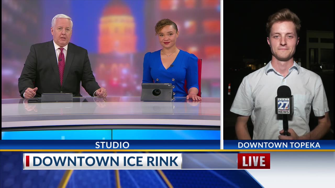 An ice rink in Downtown Topeka is a-go – KSNT 27 News