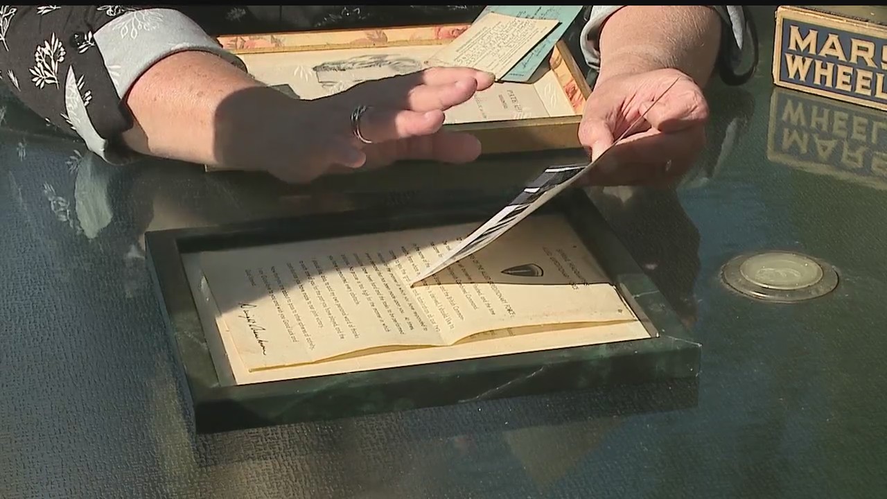 Local keeps her father’s story alive with artifacts from D-Day almost ...