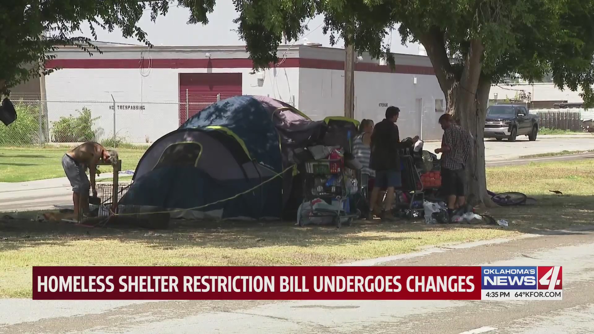 Homeless shelter restriction bill undergoes changes – KFOR.com Oklahoma ...