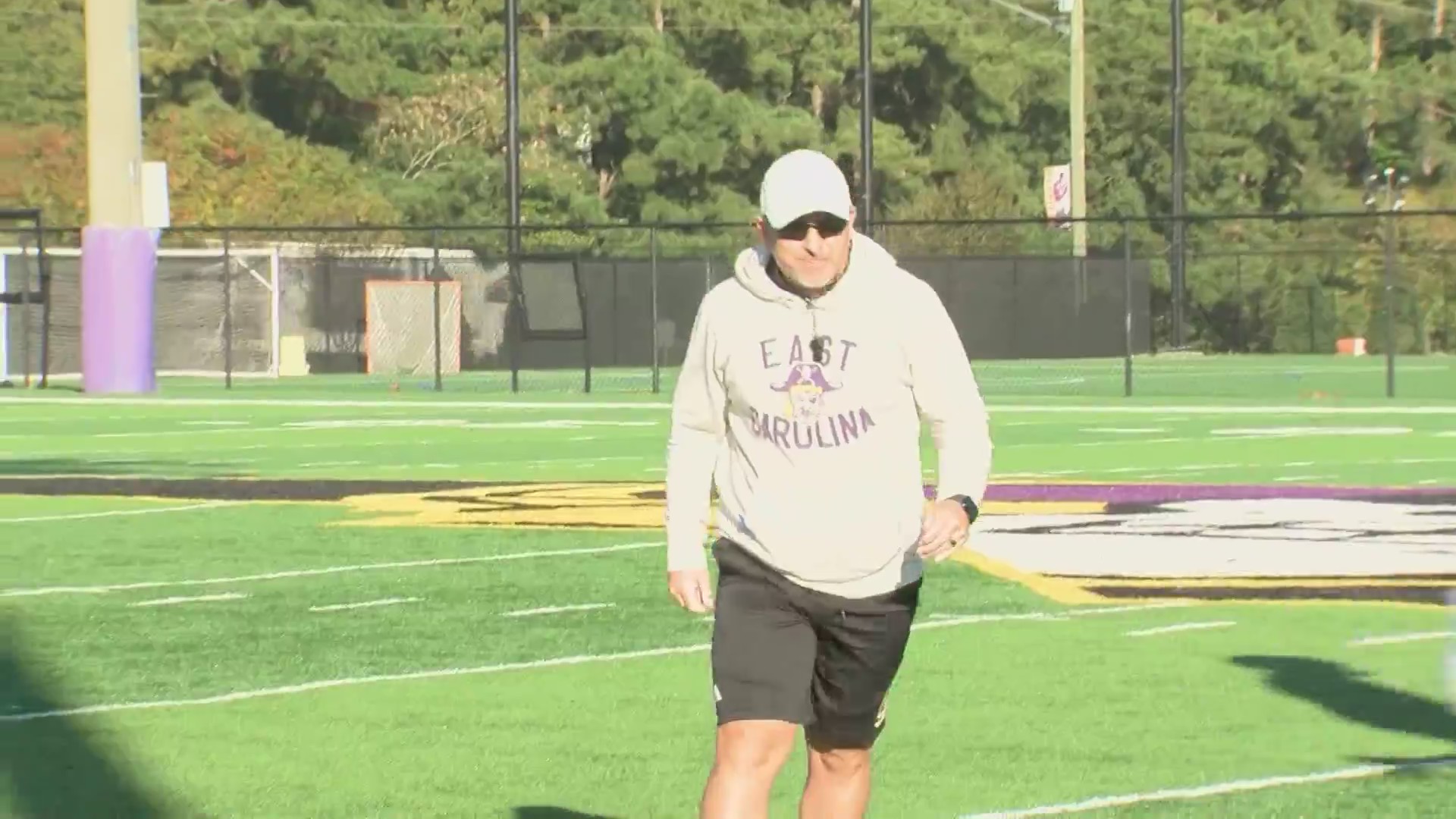ECU’s Harrell talks taking reins of program, upcoming game vs. Temple ...