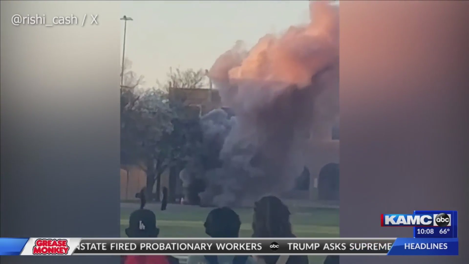 Students describe chaos as manholes explode on Texas Tech campus – KLBK ...